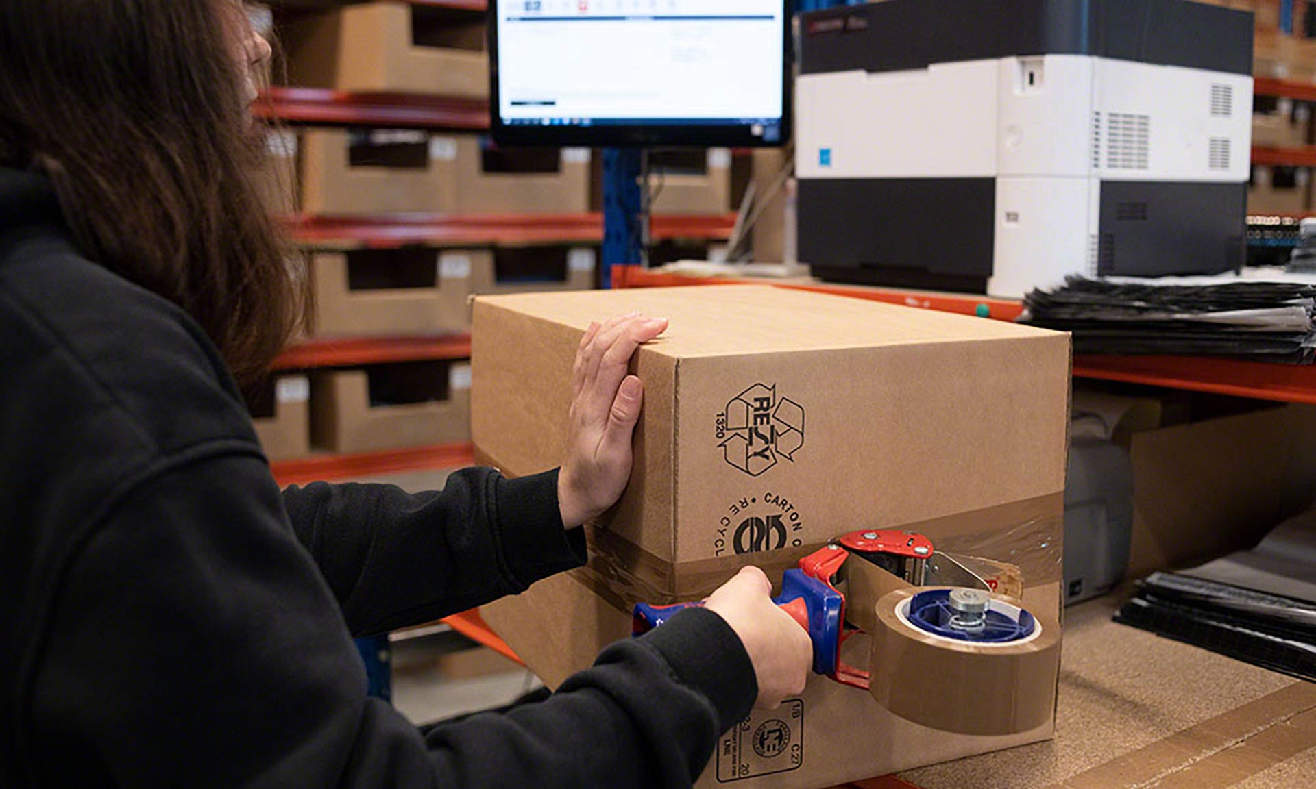 La importancia del packing en el almacen Mecalux .mx