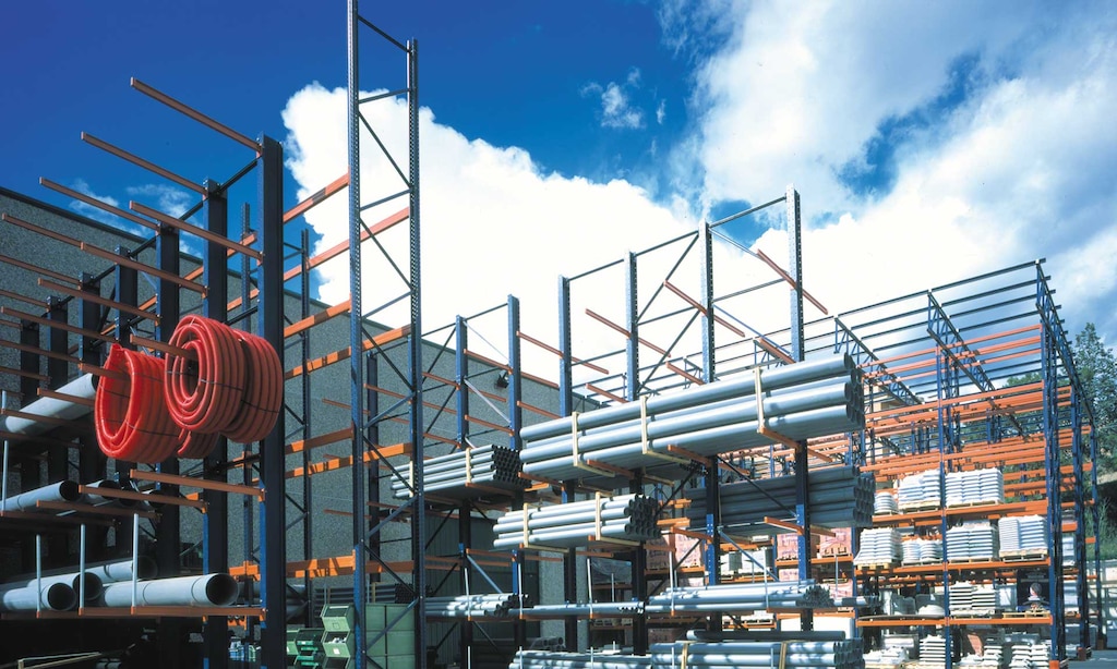 Racks industriales para exteriores - Mecalux.com.mx