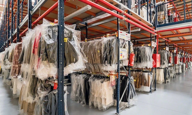 Cómo utilizar estanterías metálicas para ropa - Mecalux.com.mx