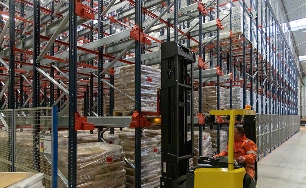 Almacén del operador logístico Zuidnatie - Mecalux.com.mx