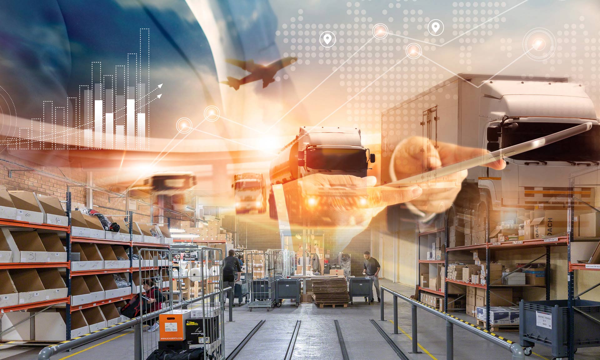 Sistema Push y Pull en la logística de producción - Mecalux.com.mx