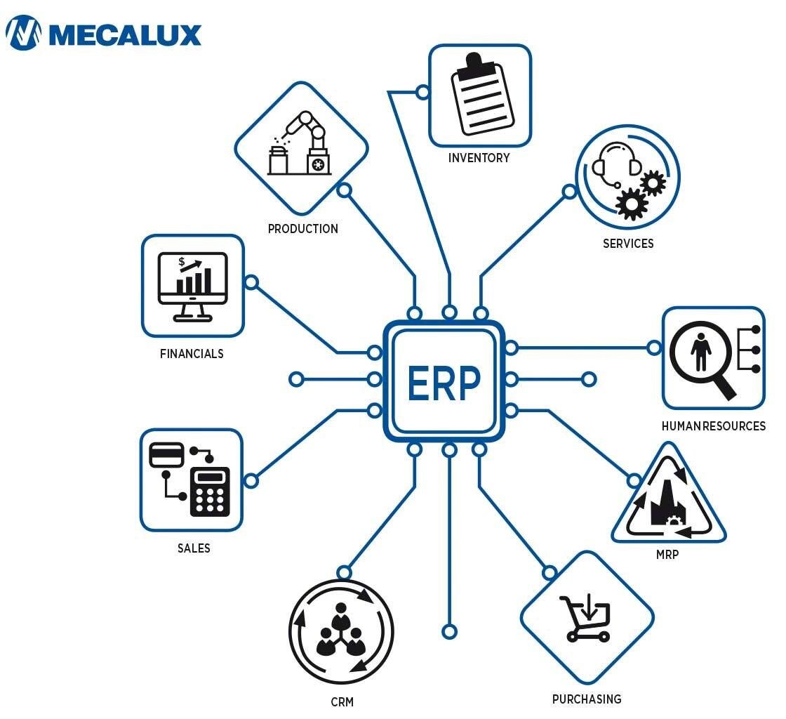 ERP: definición y diferencias con un WMS - Mecalux.com.mx
