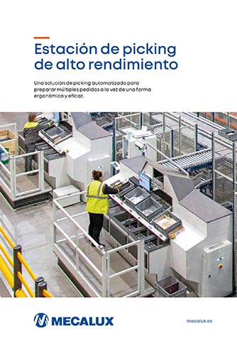 Estación de picking de alto rendimiento - Mecalux.com.mx