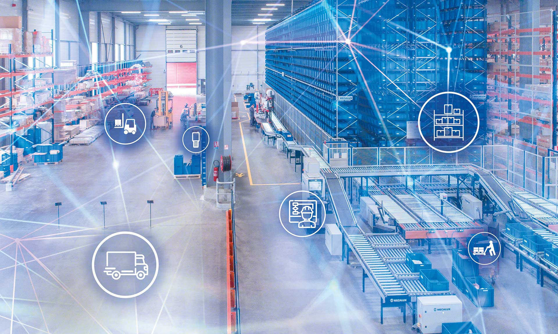 Zonas de un almacén: tipos y cómo optimizarlas - Mecalux.com.mx