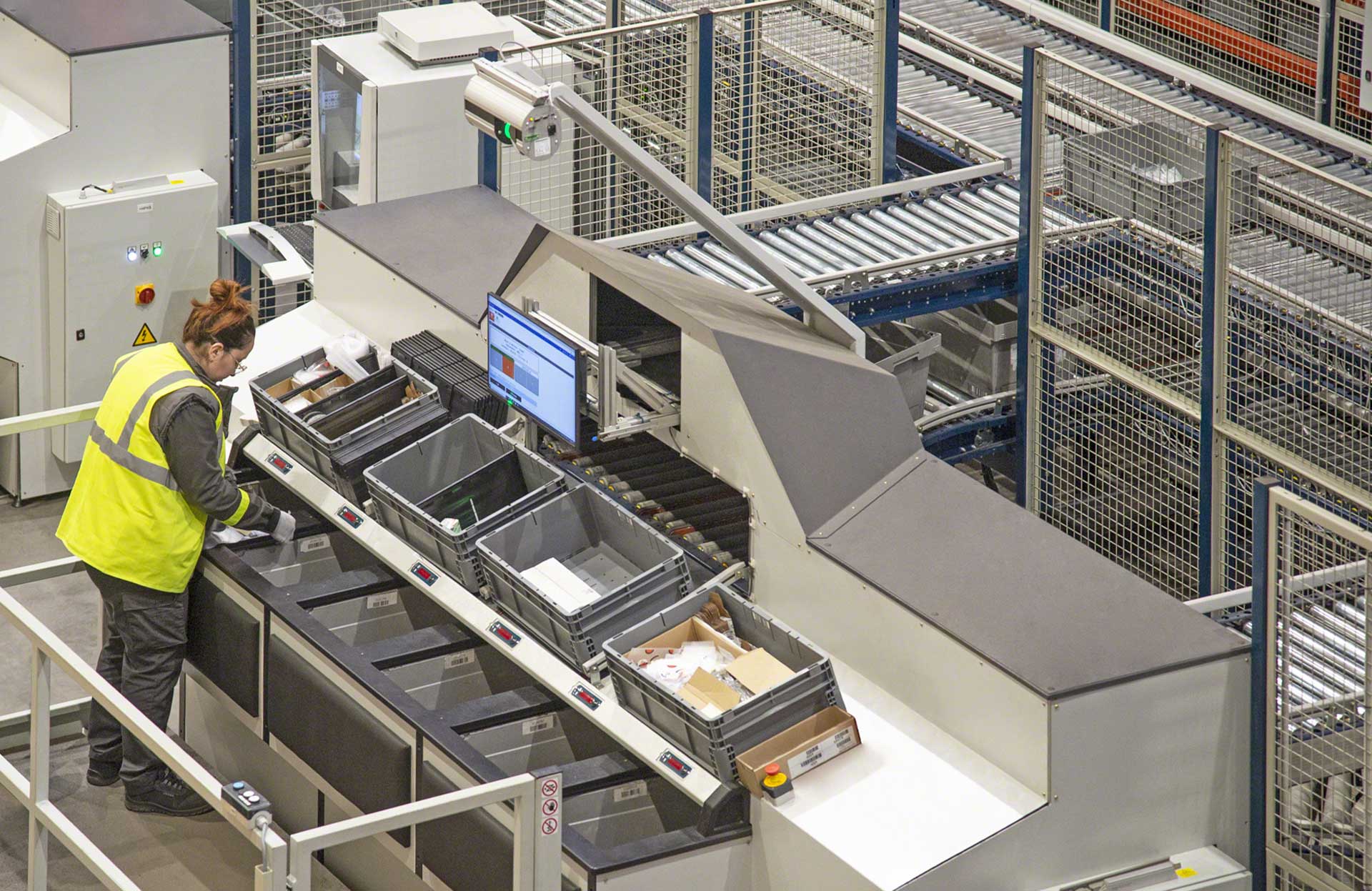 Estación de picking de alto rendimiento - Mecalux.com.mx